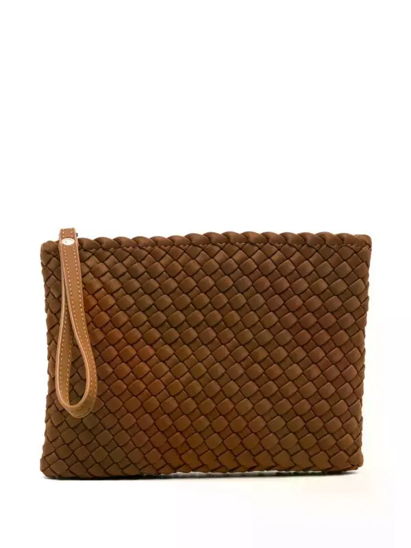 MARREA Woven Clutch Bag