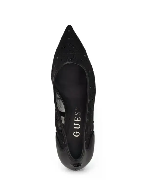 Guess Serry Transparent Fabric Heels