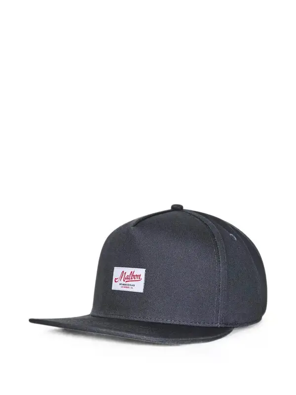 MALBON Benchmark Logo-patch Cotton Cap