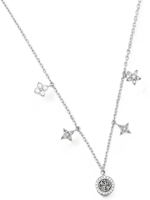 Guess Flower Charms Necklace