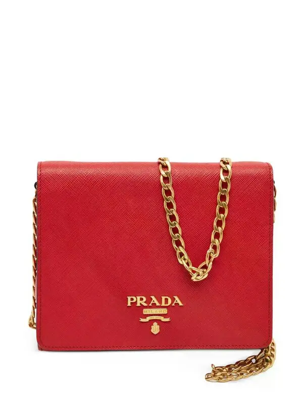 Prada Cross Body Mini Bag - Red
