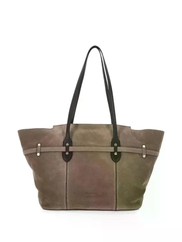Borbonese Premiere Suede Shoulder Bag