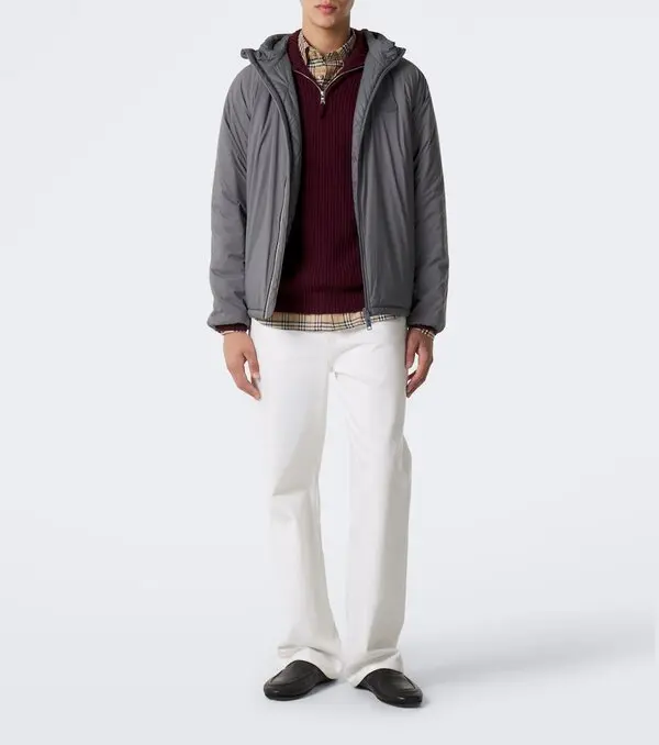Burberry Technical Hooded Padded Jacket