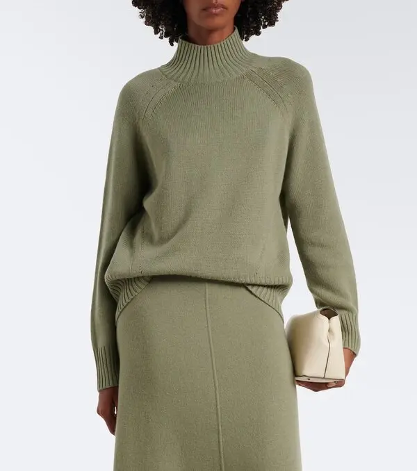 Jardin Des Orangers Wool And Cashmere Turtleneck Sweater