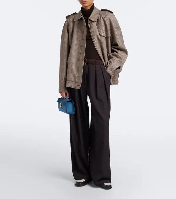 Savette Symmetry Pochette Small Suede Top-handle Bag