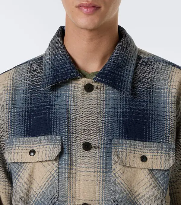 Ralph Lauren Plaid Wool Twill Shirt