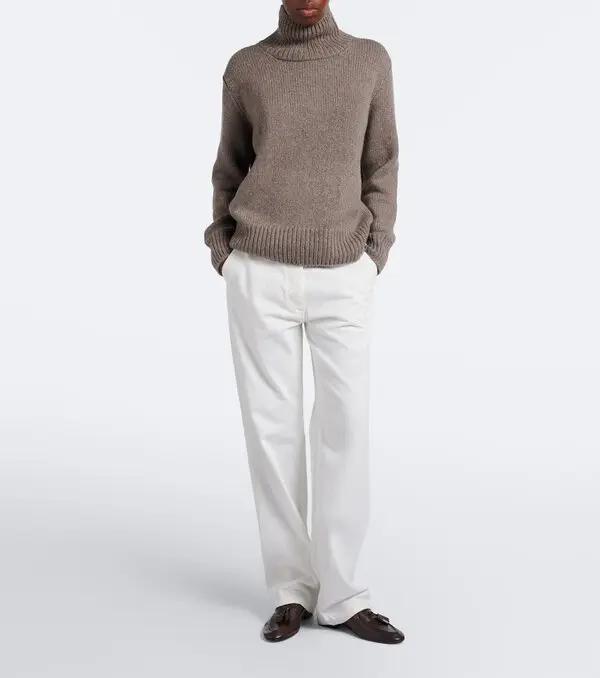 THE ROW Caden Leather Loafers