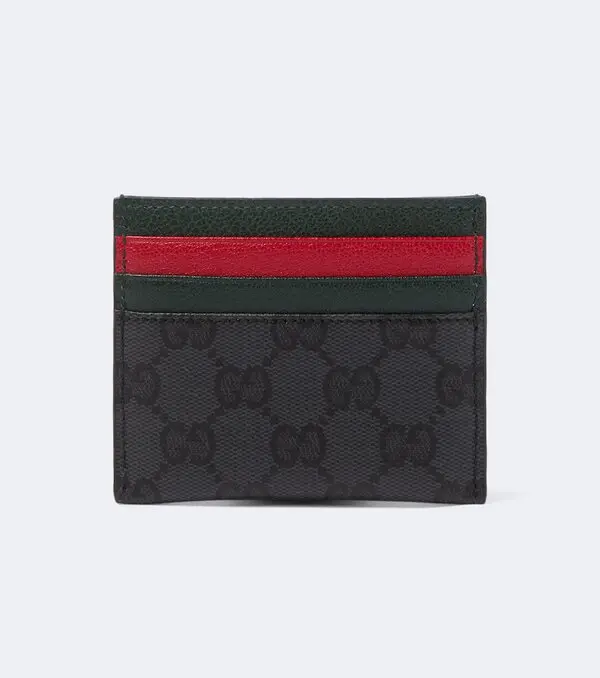 Gucci Gg Canvas Card Holder