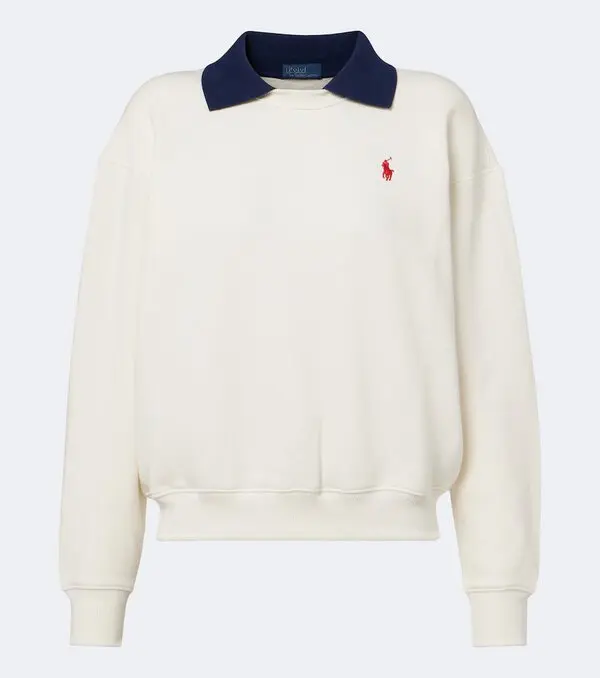 Polo Ralph Lauren Cotton-jersey Polo Sweatshirt