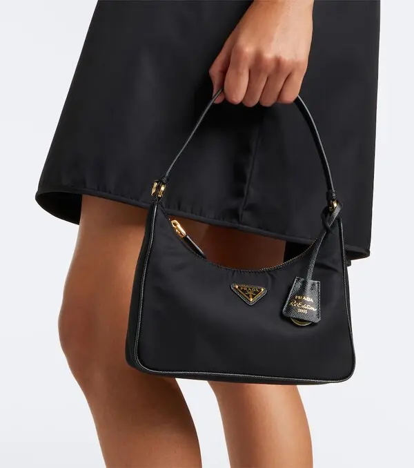 Prada Re-edition 2005 Re-nylon Shoulder Bag - Black
