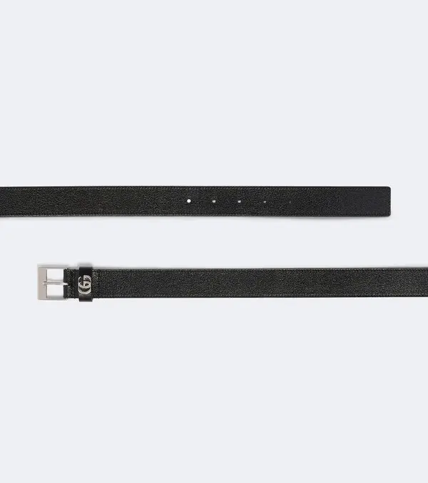 Gucci Gg Leather Belt