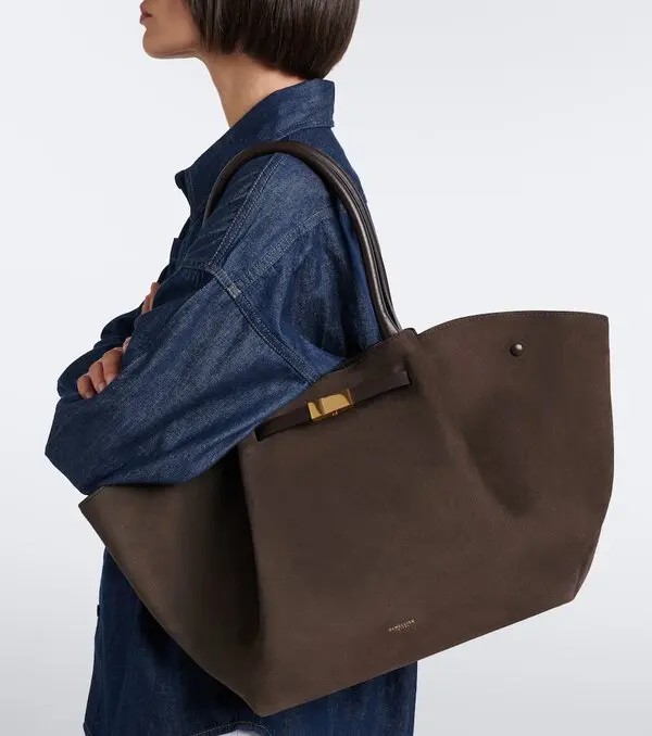 DEMELLIER New York Medium Suede Tote Bag