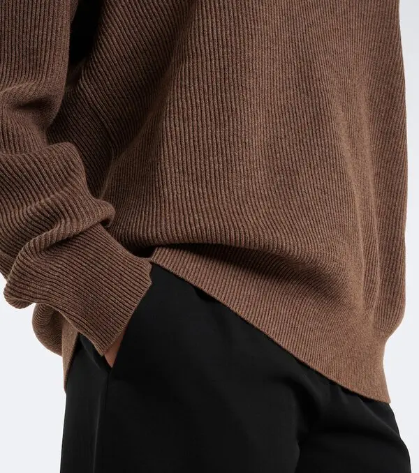 THE ROW Phef Cotton And Cashmere Sweater