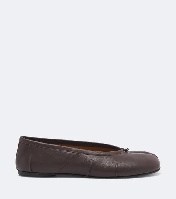 MAISON MARGIELA Tabi Leather Ballet Flats