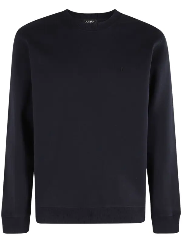 DONDUP Regular Fit Crewneck Sweatshirt - Blue