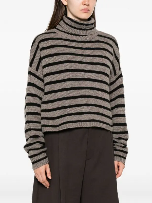 LISA YANG Zerlina Cashmere Turtle-neck Sweater