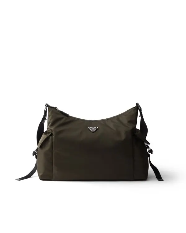 Prada Explore Re-nylon And Leather Bag