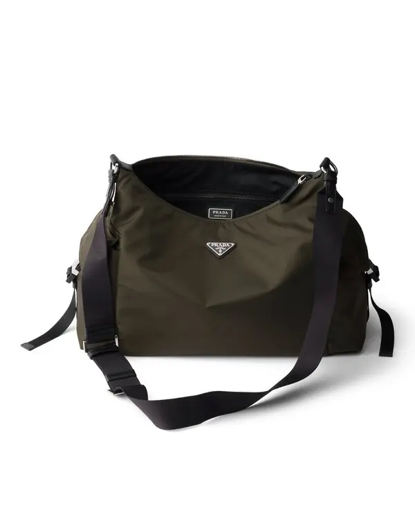 Prada Explore Re-nylon And Leather Bag