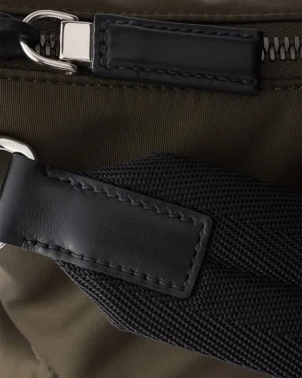 Prada Explore Re-nylon And Leather Bag