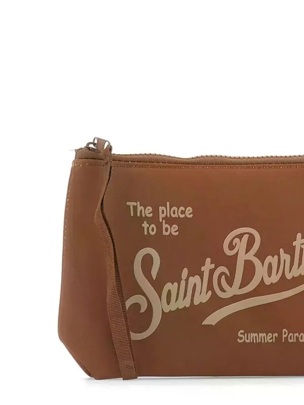 MC2 SAINT BARTH Aline Logo-print Clutch Bag