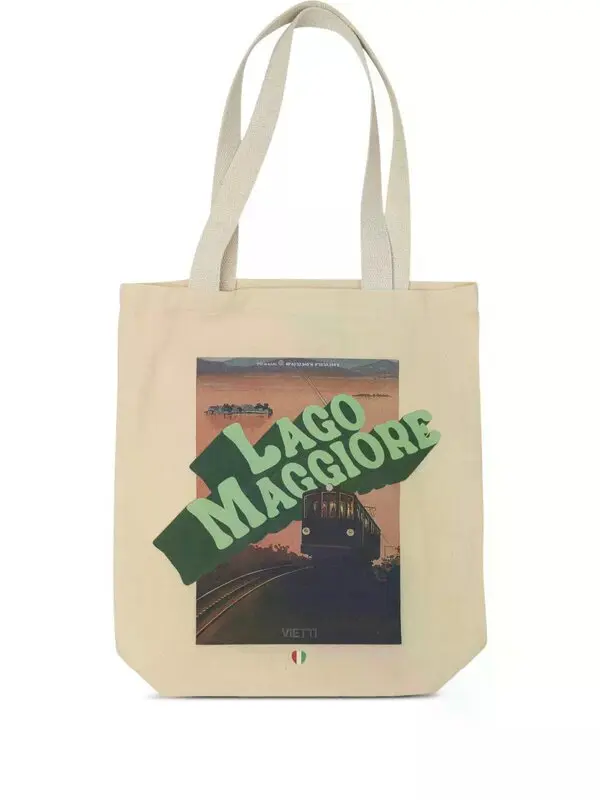 VIETTI MERCHANDISE Lago Maggiore Print Tote Bag