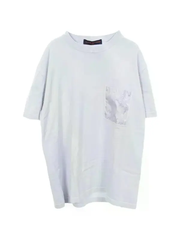 LOUIS VUITTON 2010s Monogram-pocket T-shirt