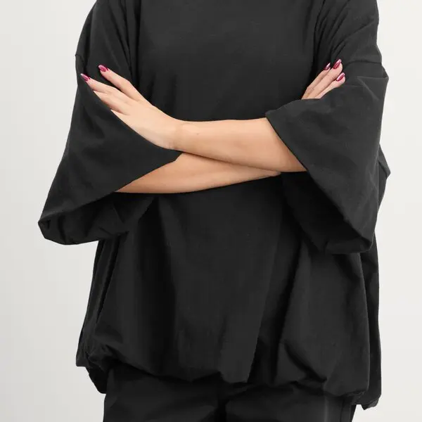 Acne Studios Eniko Irregular Balloon T-shirt Dress