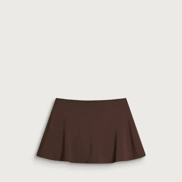 SKIMS Smooth Layers Mini Skort - Cocoa