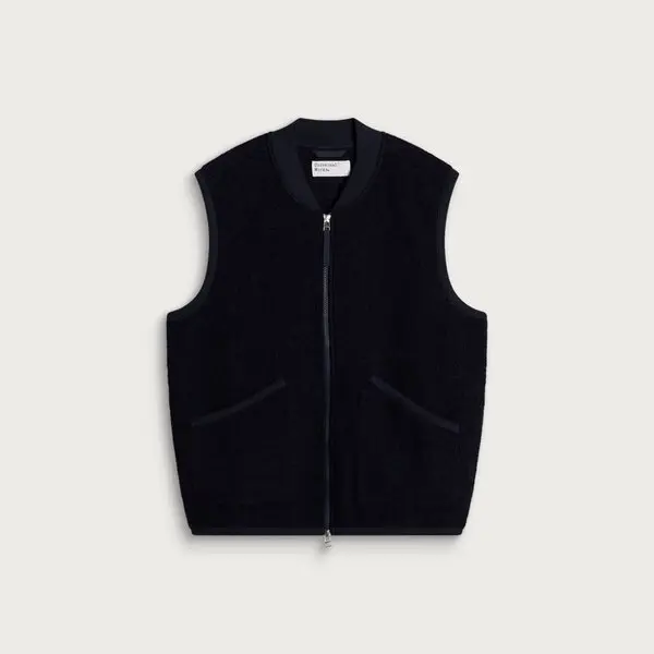 Universal Works Wool Fleece Zip Waistcoat