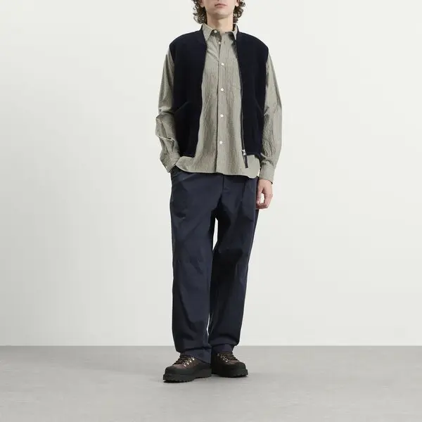 Universal Works Wool Fleece Zip Waistcoat