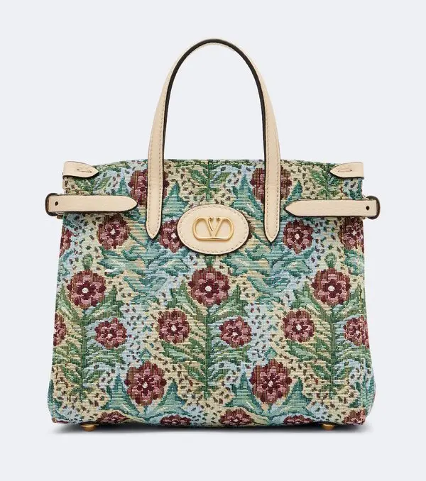 Valentino Garavani Antibes Small Floral Top-handle Bag