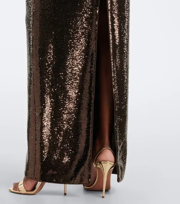 Roland Mouret Sequined Embellished Gown