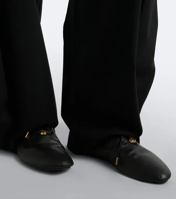 Loewe Wool Barrel-leg Pants