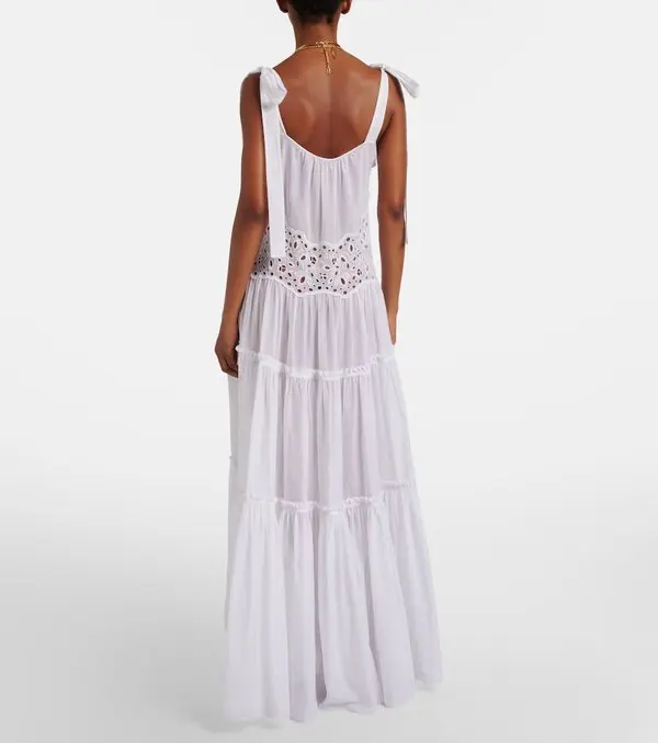 Chloé Cotton Voile Maxi Dress