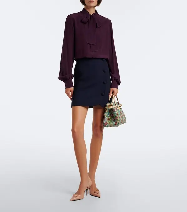 Valentino Garavani Cour Royal Leather Pumps