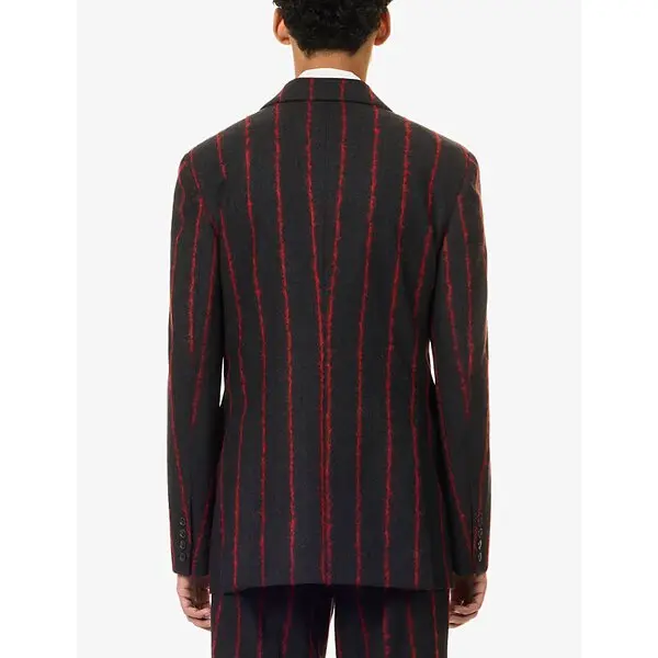 VIVIENNE WESTWOOD Captain Striped Wool Blazer