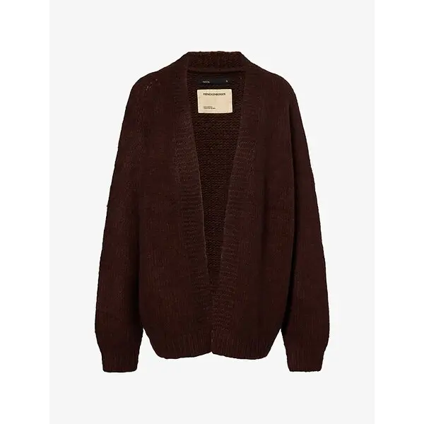 Frenckenberger Big Knit Wool-and-cashmere Cardigan