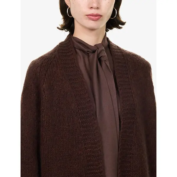 Frenckenberger Big Knit Wool-and-cashmere Cardigan