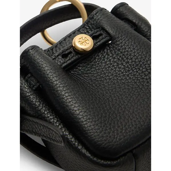 Tory Burch Romy Leather Bucket Bag Charm
