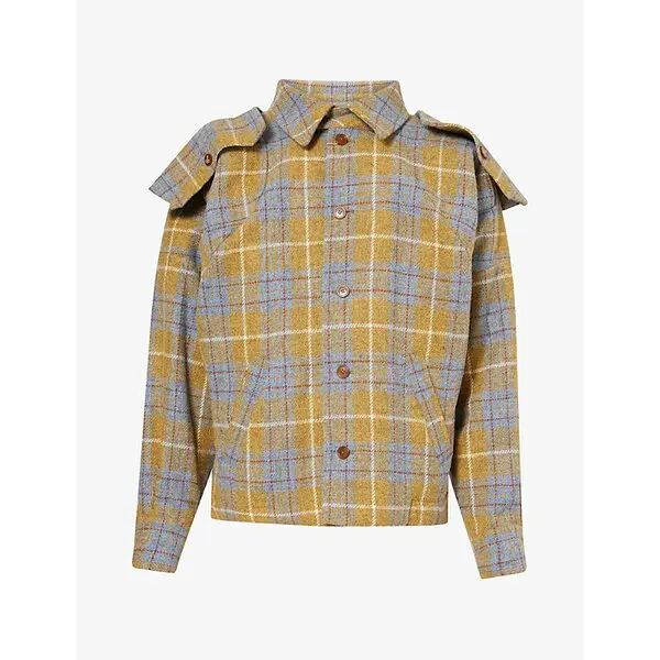 VIVIENNE WESTWOOD Check Broad Wool Jacket