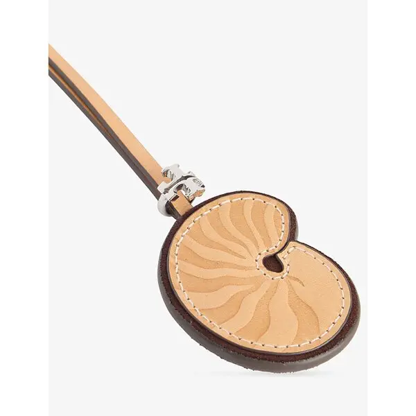 Tory Burch Snail Shell Leather Bag Charm