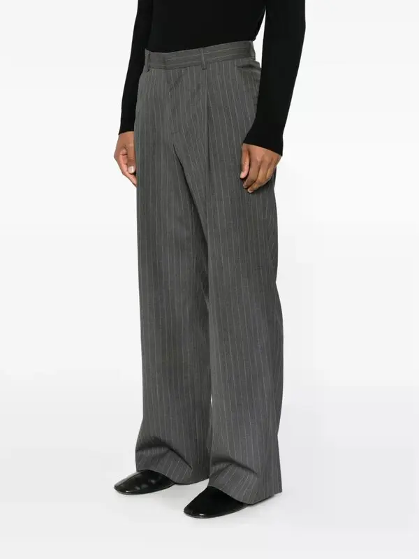 Sandro Pinstripe-pattern Pleated Trousers