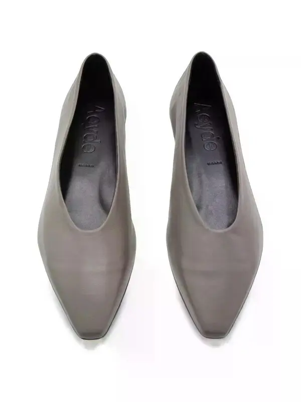 AeydĒ Betty Leather Ballet Flats