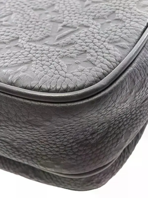 LOUIS VUITTON 2021-2026 Monogram Taurillon S Lock Messenger Bag Satchel