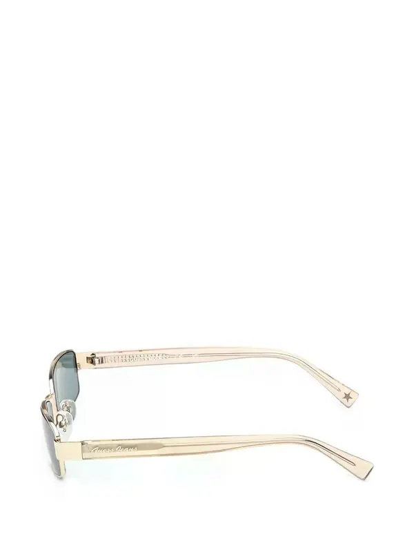 Guess Rectangle Metal Sunglasses