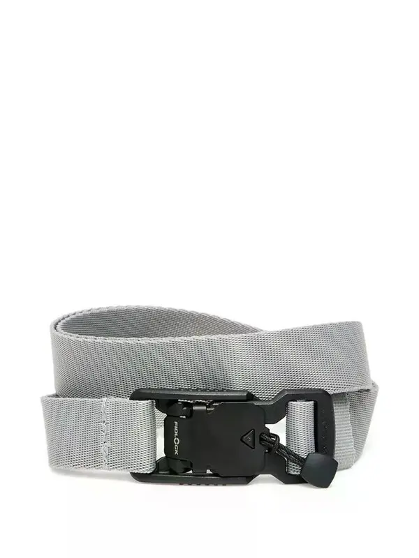 Oakley Logo-embroidered Belt - Grey