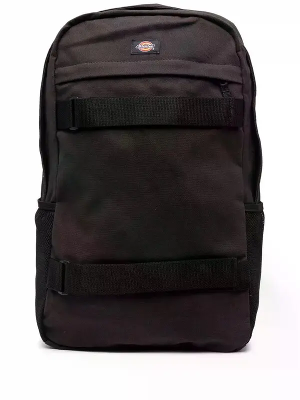 Dickies Logo-patch Zipped Backpack - Black