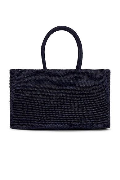 LIÉ STUDIO The Small Charlotte Raffia Bag