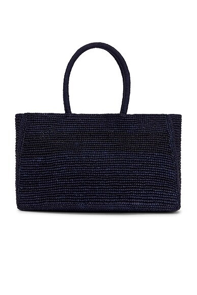 LIÉ STUDIO The Small Charlotte Raffia Bag