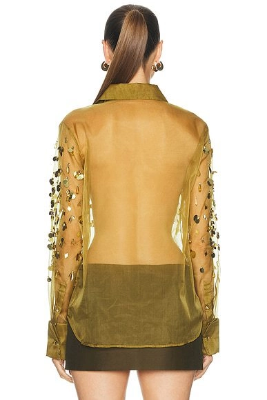 Retrofete Quilly Embroidered Blouse